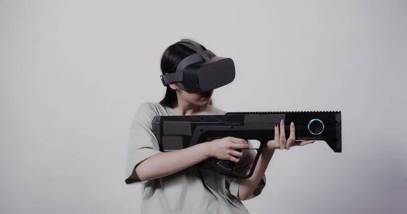 Video Game, Girl, Vr, Vr Glasses by M-ART production – Stock Footage ...