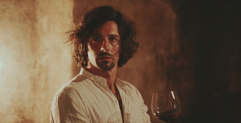 Connoisseur, Man, Holding, Glass by Hans Peter Schepp – Stock Footage ...