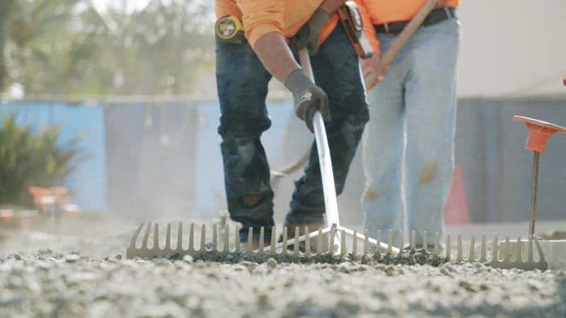 Rocks, Tools, Constructor, Rake by Fine Print Films – Stock Footage ...