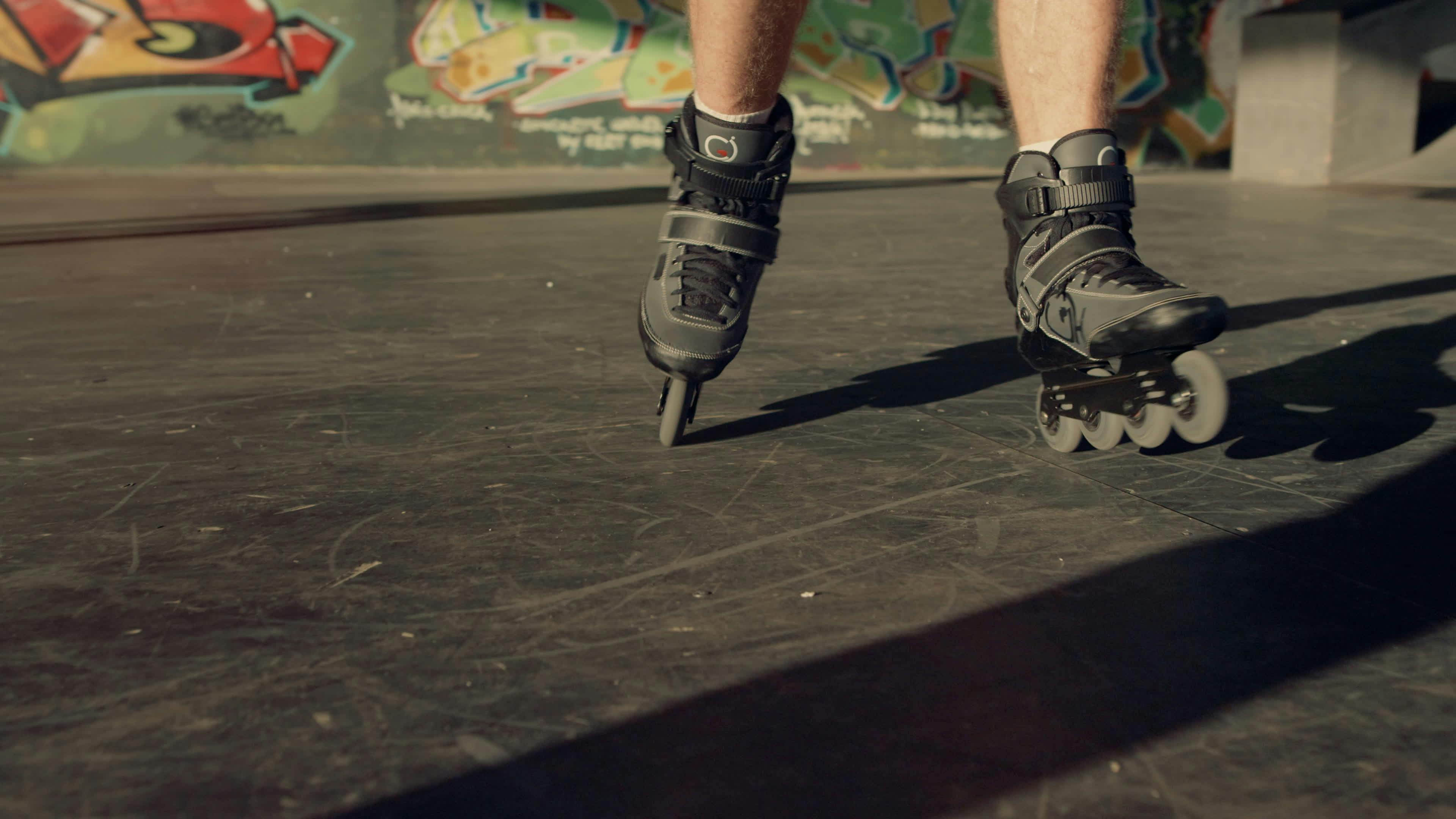 Discover rollerblading-at-the-skatepark, a story-driven footage | Artlist