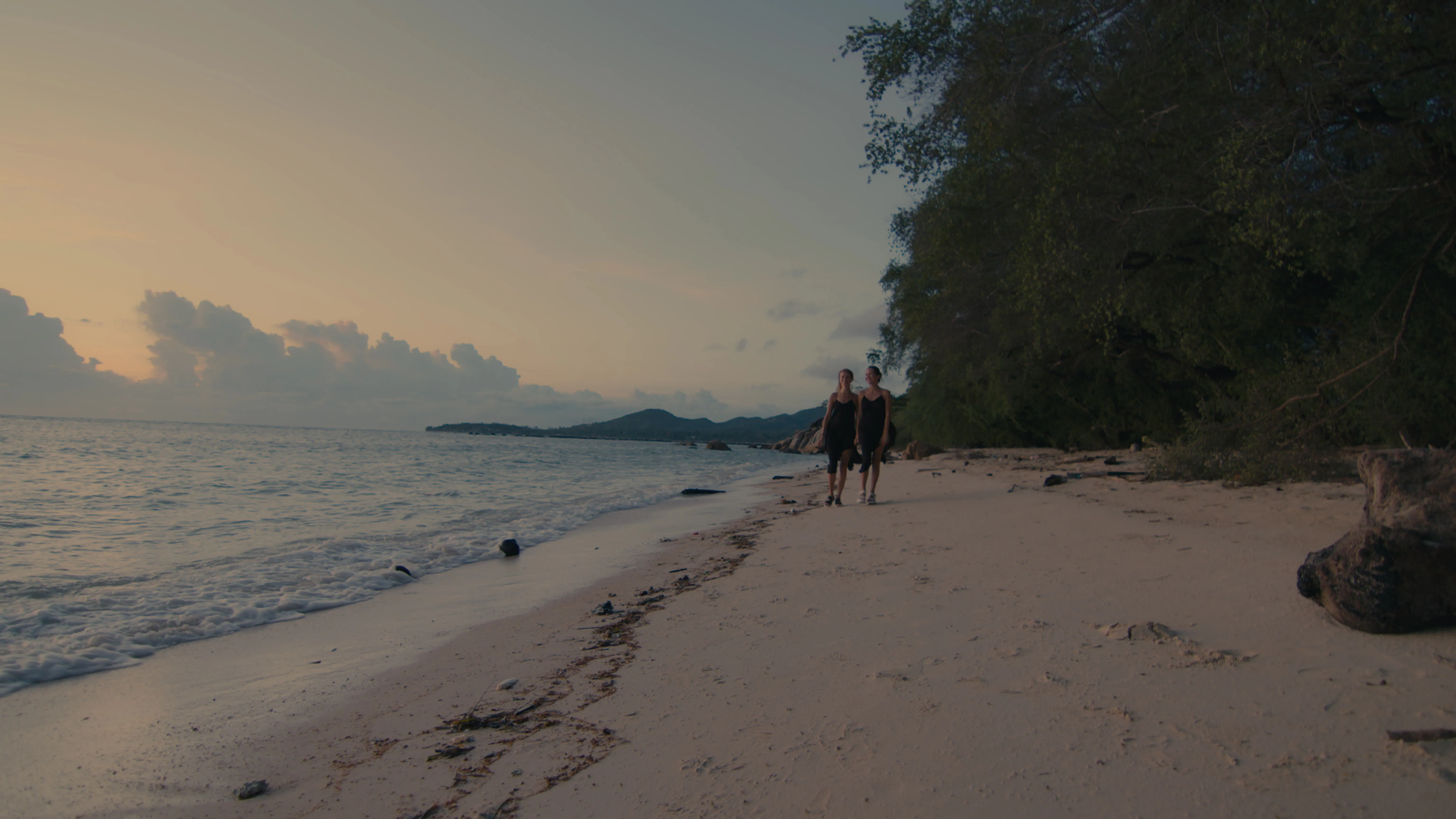 Discover Girlfriends On A Windy Beach A Story Driven Footage Artlist