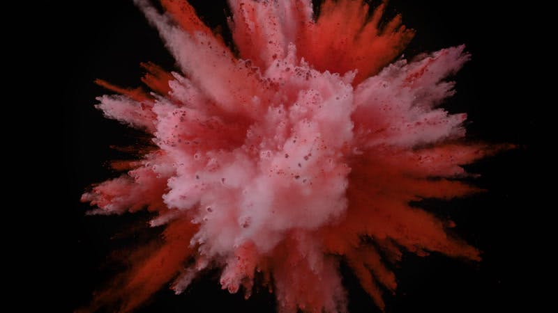 Red, Scattered, Motion, Powder by Soraphotography – Stock Footage | Artlist