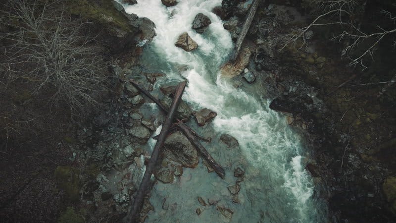 Rocks, Drone, Stream, Forest by Tyson Anderson – Stock Footage | Artlist