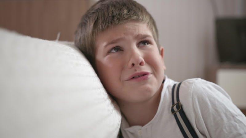 Room, Boy, Crying, Leaning by Oleksandr Ostapchuk – Stock Footage | Artlist