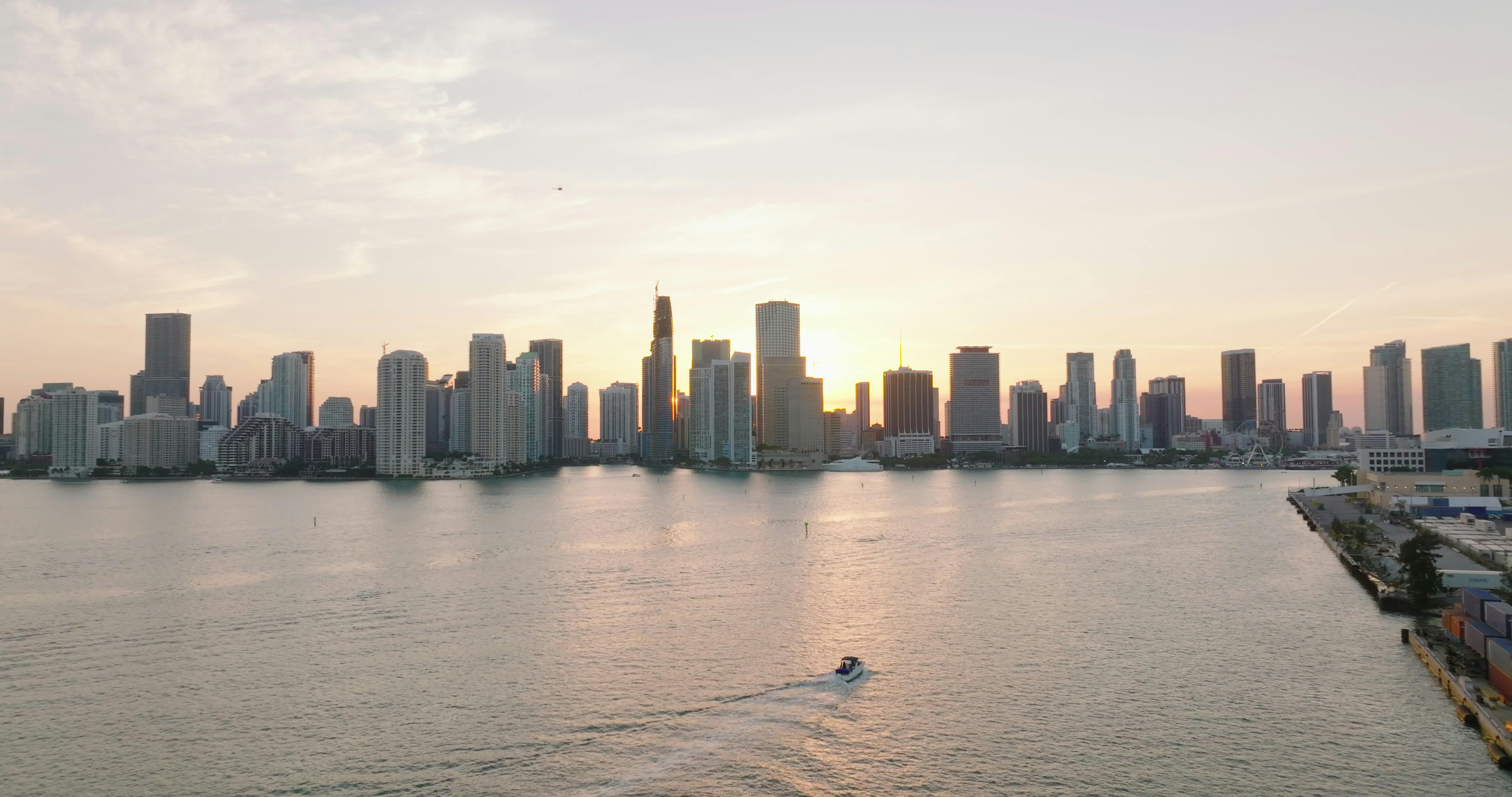 Discover miami-dusk-to-dawn-aerials, a story-driven footage | Artlist