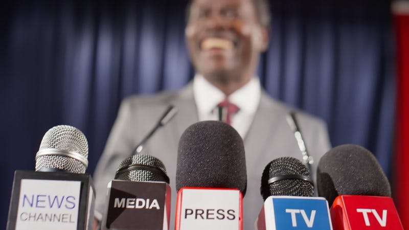 Podium, Interview, Politician, Man by AnnaStills – Stock Footage | Artlist