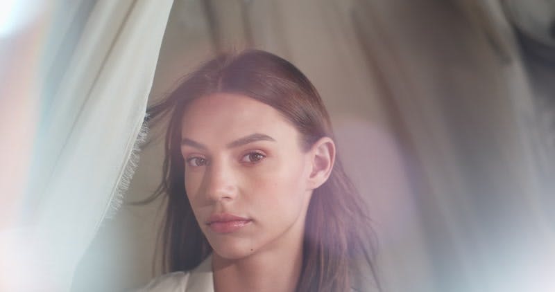 Discover Draped Model Beauty Shot, a story-driven footage | Artlist.io