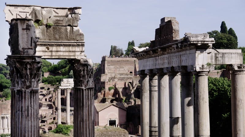 Archaeology, History, Italy, Roman Pillars by Filippo Chiesa – Stock ...