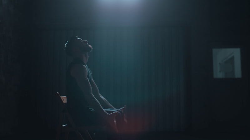 Chair, Light Ray, Looking Up, Dark by Thomas Gellert – Stock Footage ...