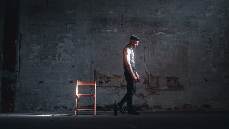 Low Key Lighting, Concrete, Dark, Light Ray by Thomas Gellert – Stock ...