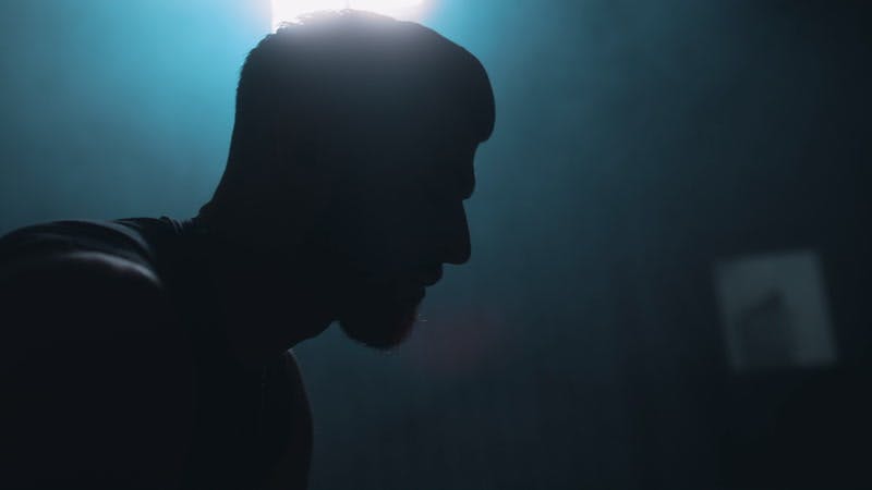 Art, Performance, Light Ray, Profile by Thomas Gellert – Stock Footage ...