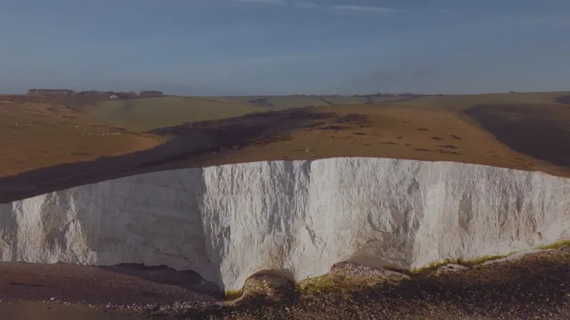 Ocean, Erosion, Rockface, Chalkstone by Sam Moore – Stock Footage | Artlist