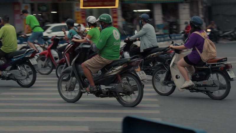 Asia, Vehicles, Motorcycles, Traffic by Lostinayaland – Stock Footage ...