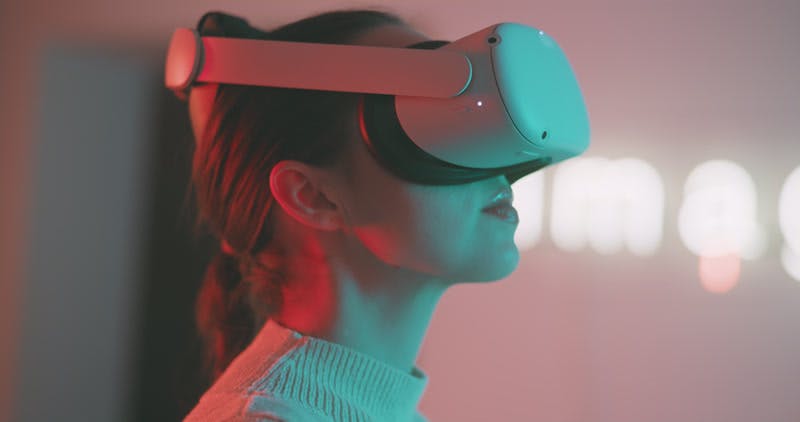 Imagine, Virtual Reality, Vr Headset, Wearing by Hans Peter Schepp ...