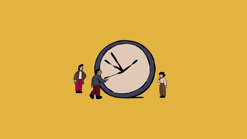 Clock, Man, Cartoon, Tiny People by Alex Grigg – Stock Footage | Artlist