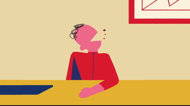 Desk, Sitting, Animated, 2d by Alex Grigg – Stock Footage | Artlist