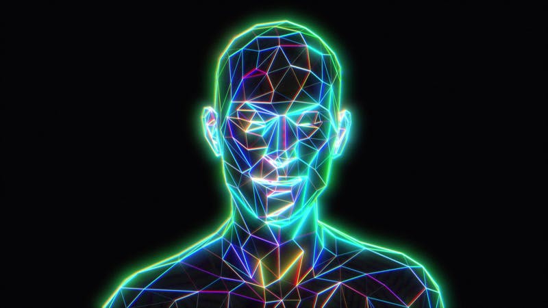 Head, Human, Graphic Design, Loop by ORIGAMO – Stock Footage | Artlist