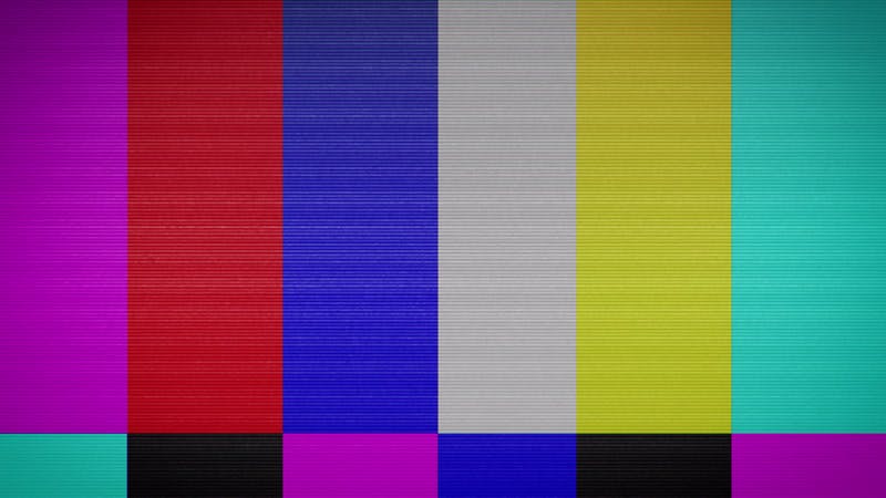Tv, Bars, Colors, Noise by ORIGAMO – Stock Footage | Artlist