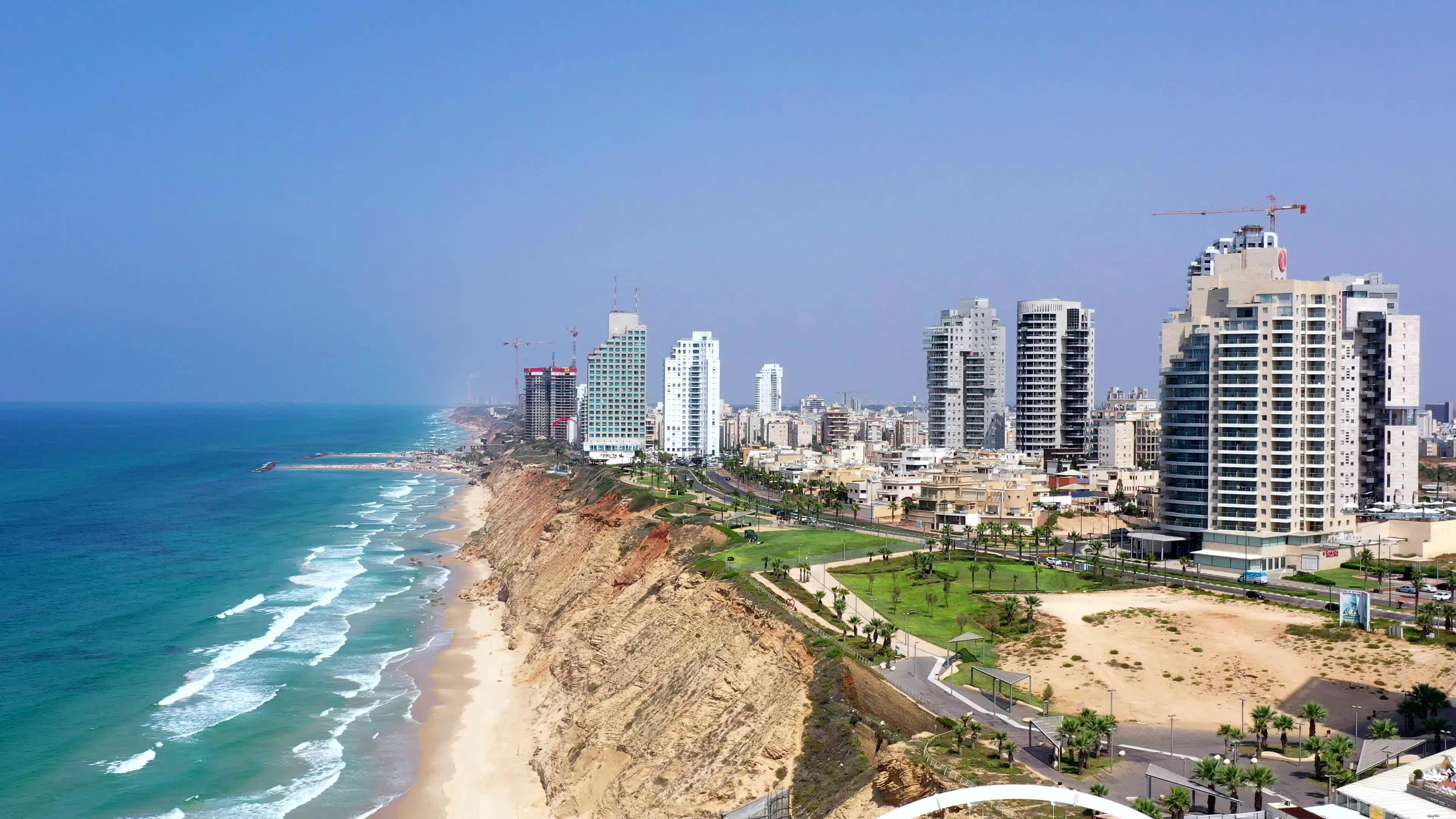 Discover netanya-cliffside-coastline, a story-driven footage | Artlist