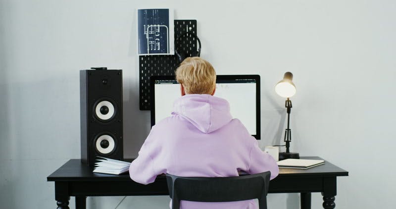 Back Shot, Working Station, Computer, Home Office by M-ART production ...