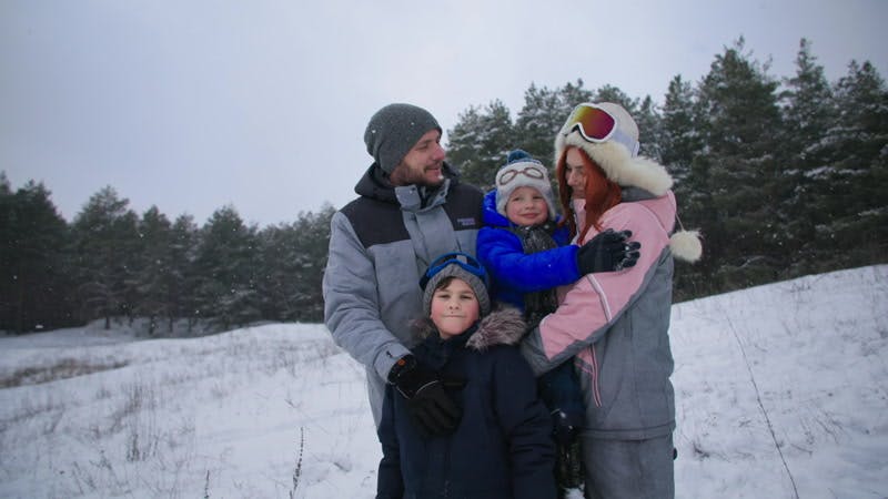 Snow, Man, Trip, Looking At Camera by Oleksandr Ostapchuk – Stock ...