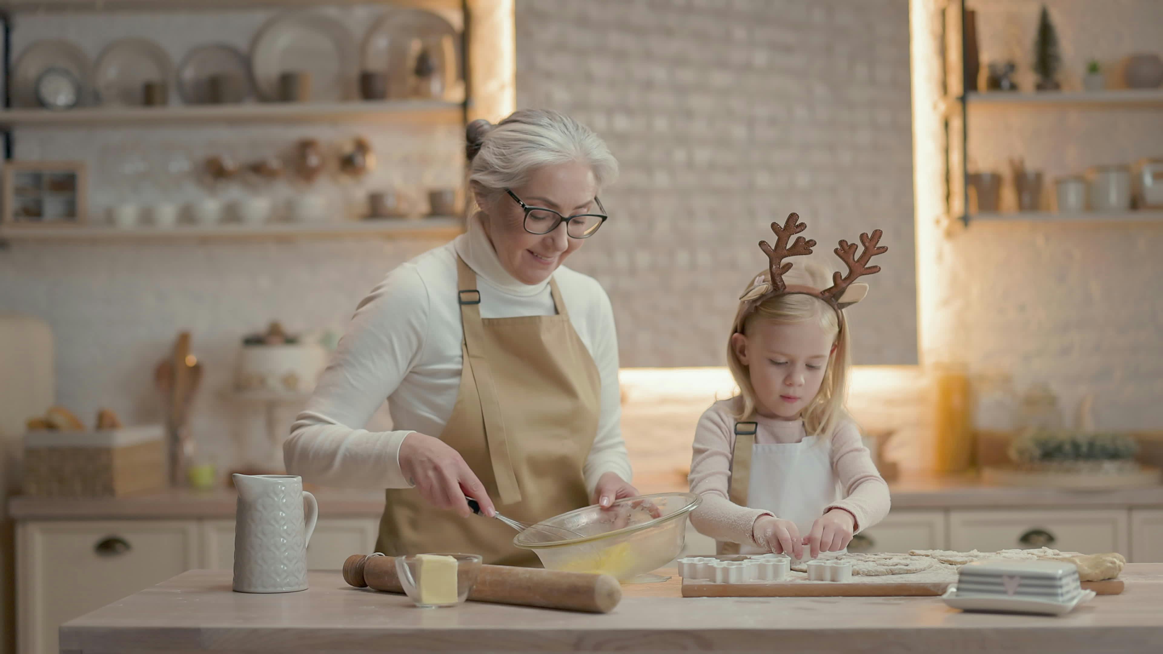 Discover baking-cookies-with-grandma, a story-driven footage | Artlist