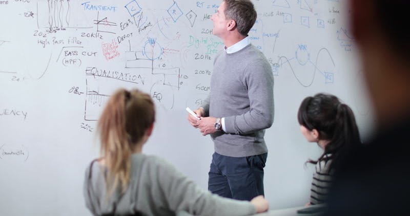 Professor, Pen, Whiteboard, Lecturer by Erwin de Boer – Stock Footage ...