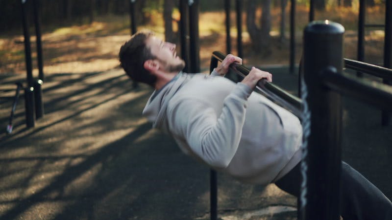 Exercise, Outdoor Gym, Pulling, Metal Bar by VITALY GARIEV – Stock ...