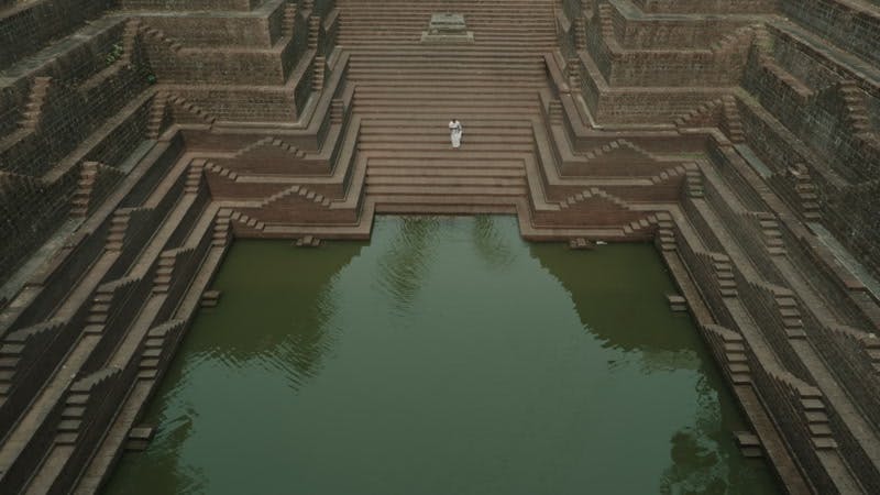 Holy Water, Stepped Well, India, Indian Well by Zafar – Stock Footage ...