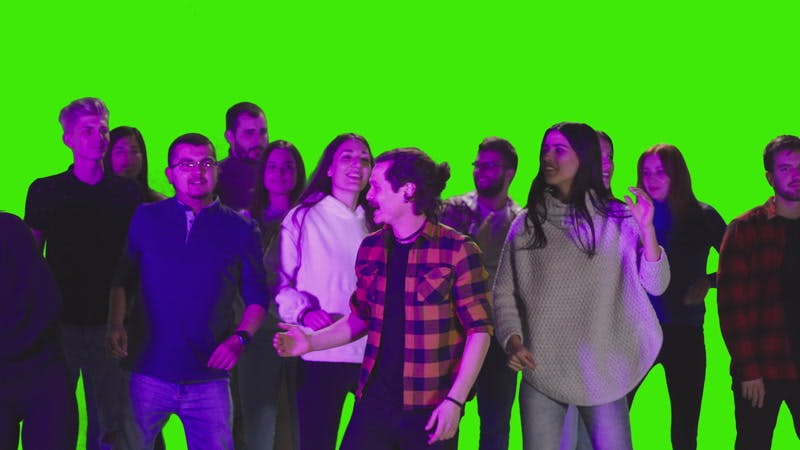 Green Screen, People, Dancing, Party by Videophilia – Stock Footage ...