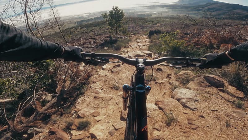 Gopro, Fisheye, Mountain Bike, Extreme by Ross Hillier – Stock Footage ...