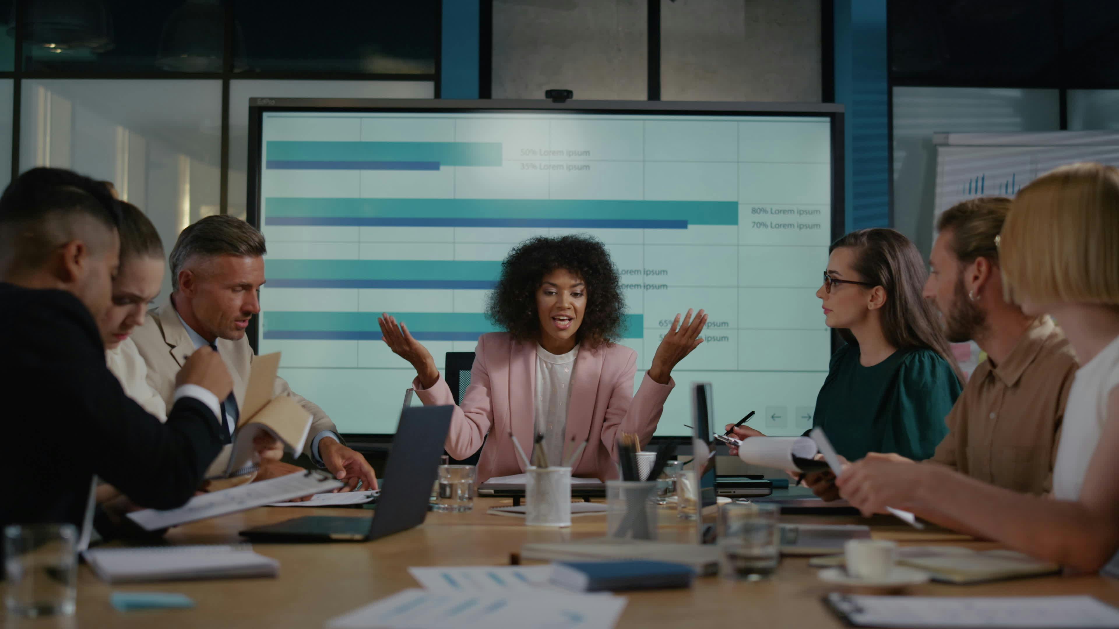 Discover office-meeting, a story-driven footage | Artlist