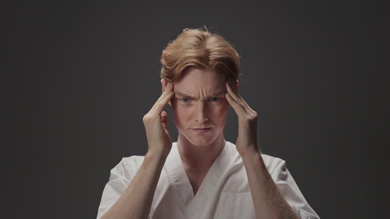 Headache, Stressed, Posing, Man by Cinematic Vision – Stock Footage ...