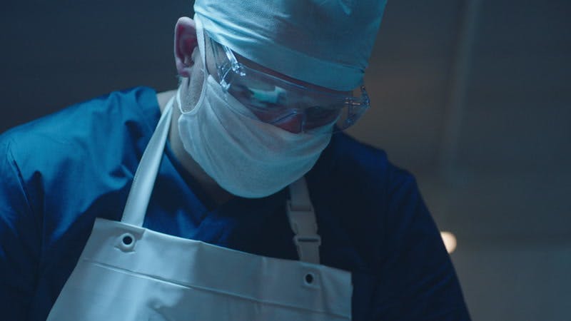Pathologist, Hospital, Morgue, Autopsy by LACOFILMS – Stock Footage ...
