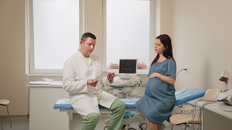 Gynecologist, Scan, Looking At Camera, Ultrasound by Felbaba Volodymyr ...