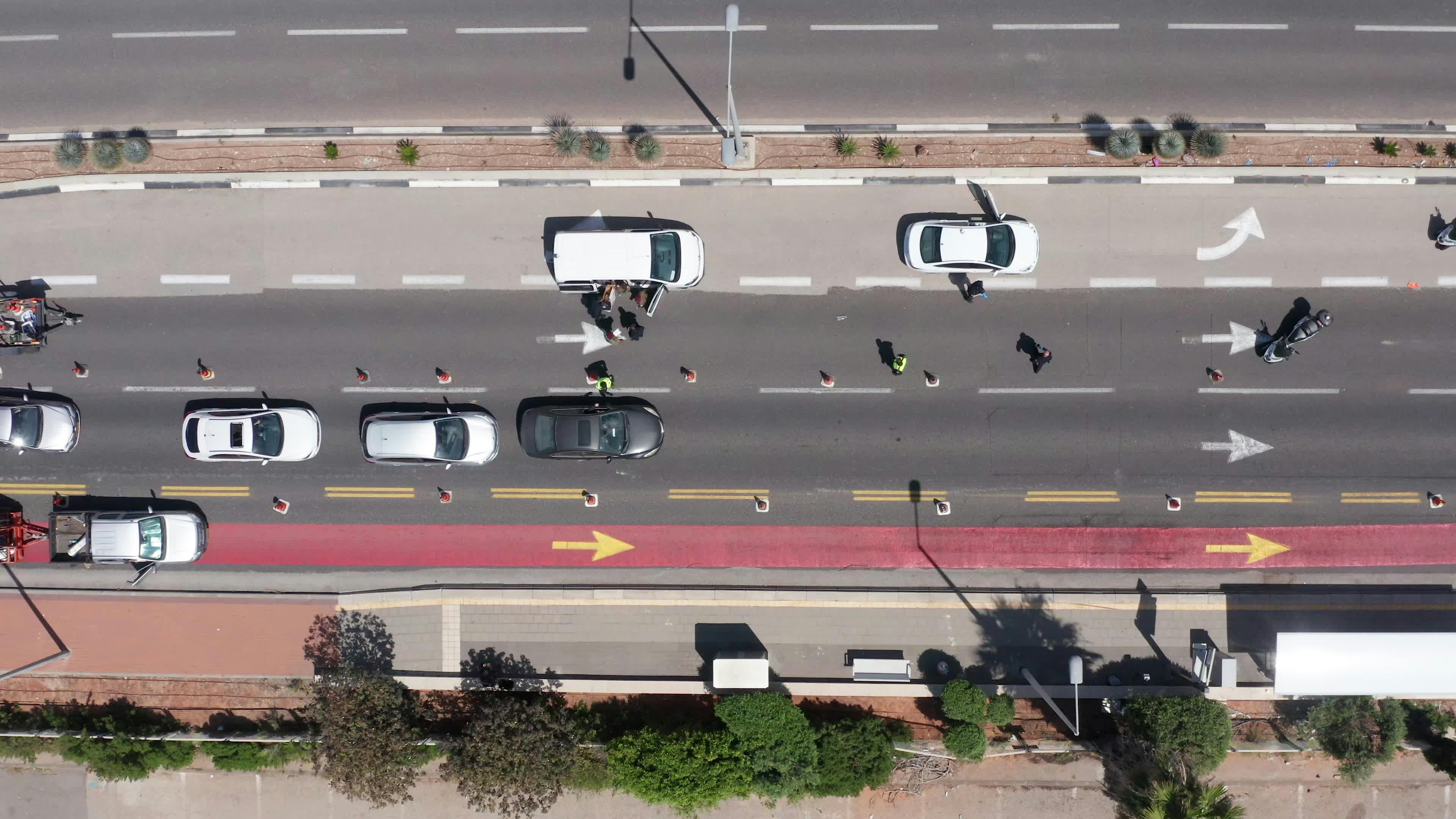 Discover police-roadblock-aerials, a story-driven footage | Artlist