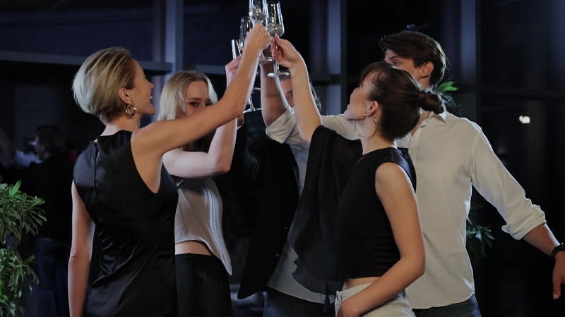 Party, Dancing, Toast, Friends by Cinematic Vision – Stock Footage ...