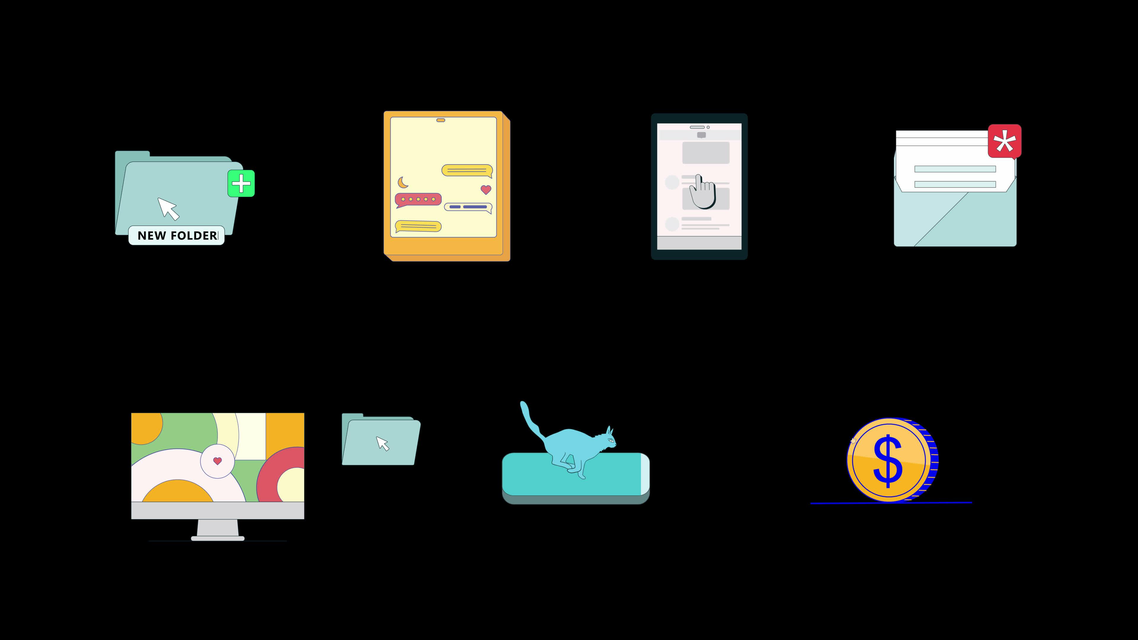 Discover computer-icons-animation, a story-driven footage | Artlist