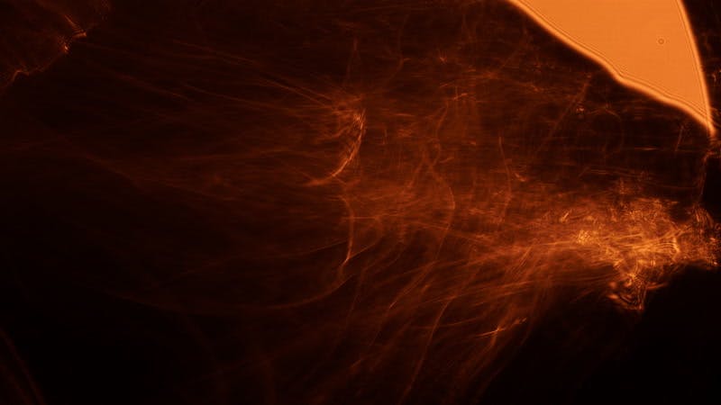 Orange, Color, Projection, Light Streaks by Kristian Ozer Kettner ...