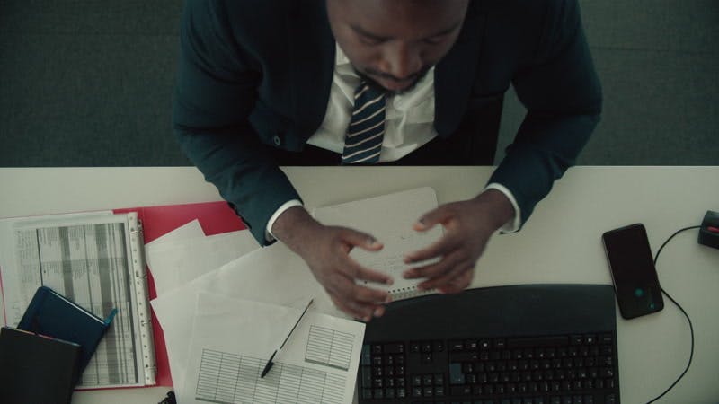 Office, Documents, Stress, Frustration by Azulroto – Stock Footage ...