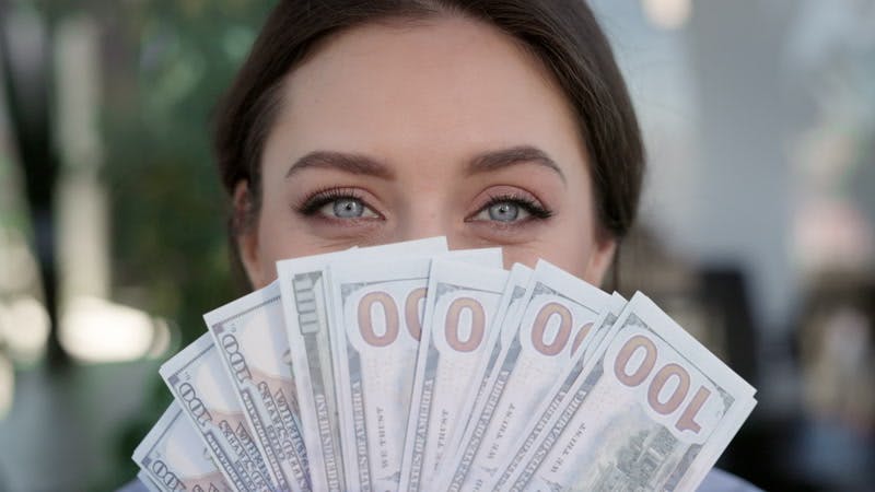 Money, Bills, Dollars, Portrait by Cinematic Vision – Stock Footage ...