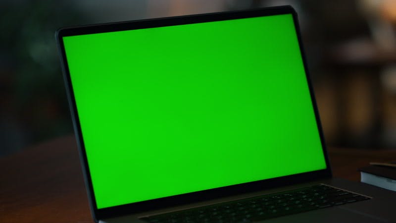 Keyboard, Laptop Computer, Desk, Green Screen by Stockbusters – Stock ...