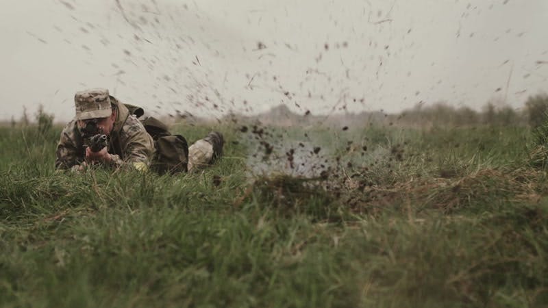 Explosion, War, Military Warfare, Camouflage Uniform by Cinematic ...