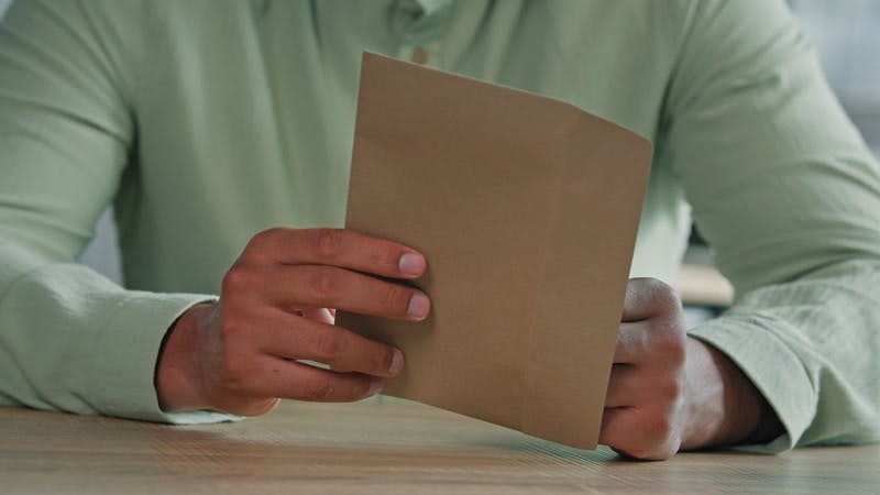 Envelope, Man, Document, Opening by MayaLab – Stock Footage | Artlist