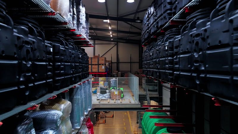 Logistics Center, Plastic Containers, Factory, Gopro by Florent Curk ...