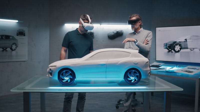 3d Model, Metaverse, Innovative, Prototype Car by Frame Stock Footage ...