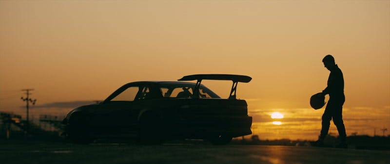 Racing Driver, Stunt Driver, Racing Car, Anamorphic by Brad Day – Stock ...