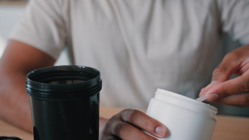 Preparing, Supplement, Nutrition, Whey Powder by MayaLab – Stock ...