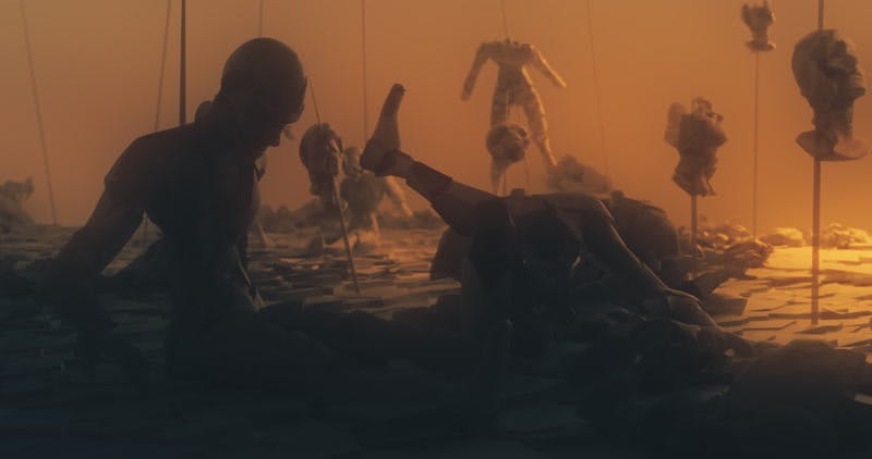 Android, Battle Scene, Humanoid, 3d by Piotrek Naumowicz – Stock ...