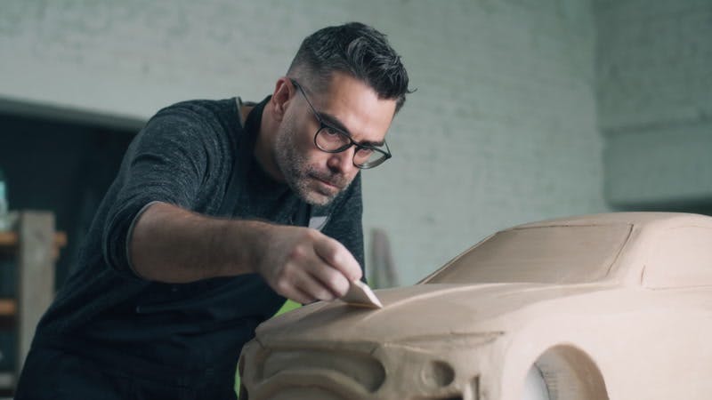 Prototype, Clay, Vehicle Design, Expertise by Frame Stock Footage ...